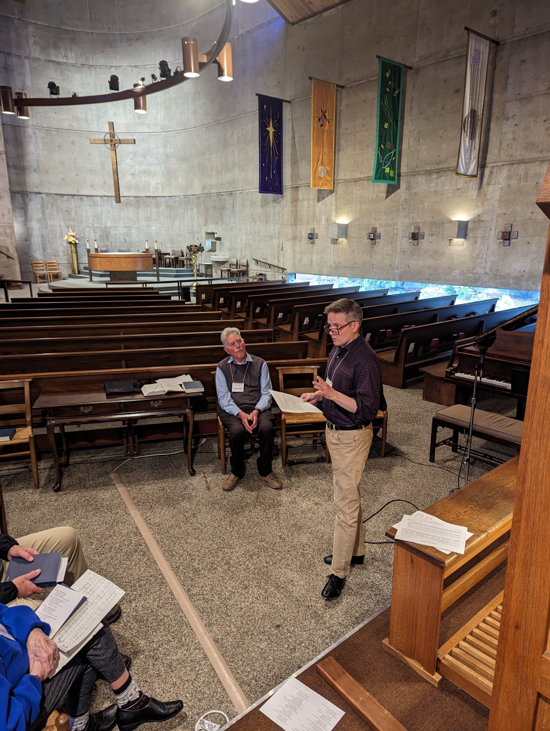 2023-10-21 kyle introduces his piece | Tacoma Chapter of the American ...